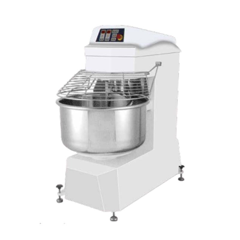 Double action double speed dough mixer